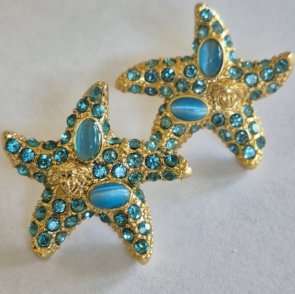 Versace | Jewelry | Versace Starfish Earrings | Poshmark